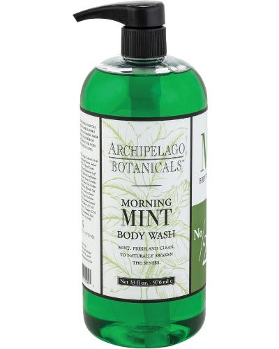 Morning Mint Body Wash Liter 33 oz – TOTAL BEAUTY EXPERIENCE